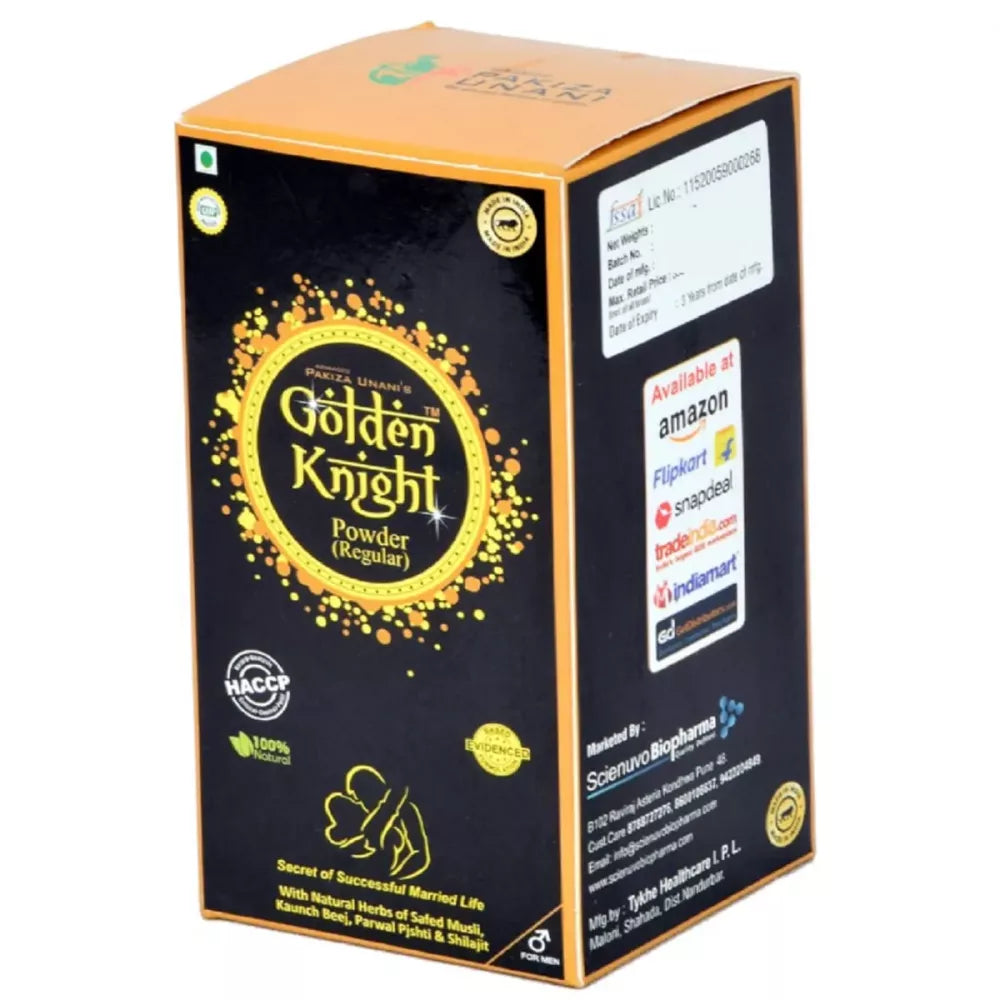 Pakiza Unani Golden Knight Powder - 100 gms – AyushKart