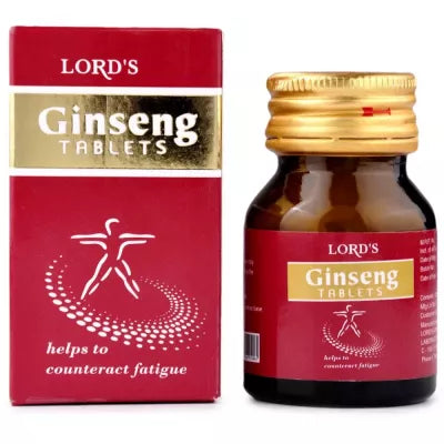 Lord's Ginseng Tablet - 25 Tabs – AyushKart