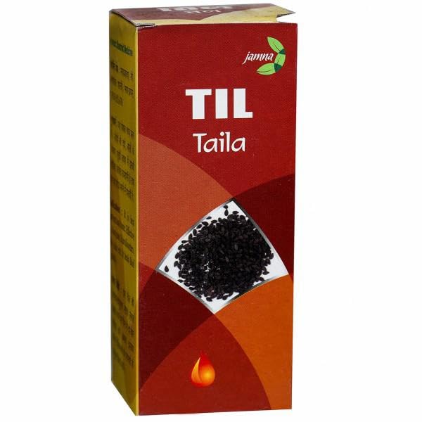 Jamna Herbal Til Taila | Pure Sesamin Oil - 100 Ml | Pack of 3 – AyushKart