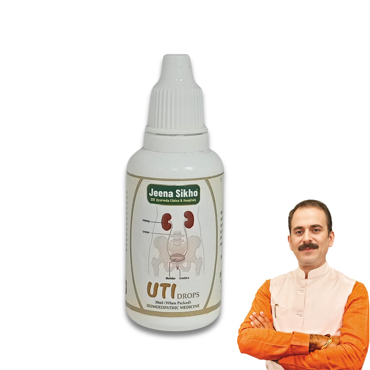Jeena Sikho Uti Drops - 30 Ml | Ayurvedic Uti Drops for Female Wellnes ...
