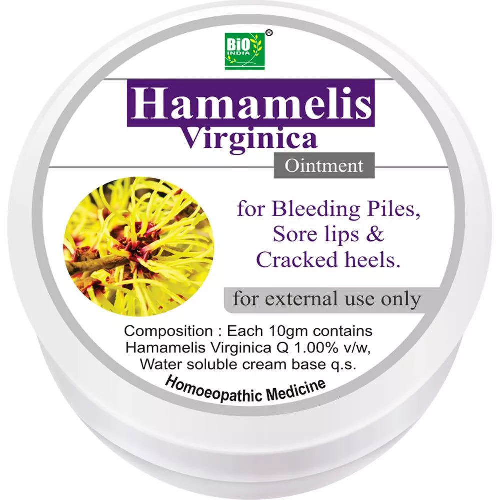 Bio India Hamamelis Virginica Ointment - 30 gm – AyushKart
