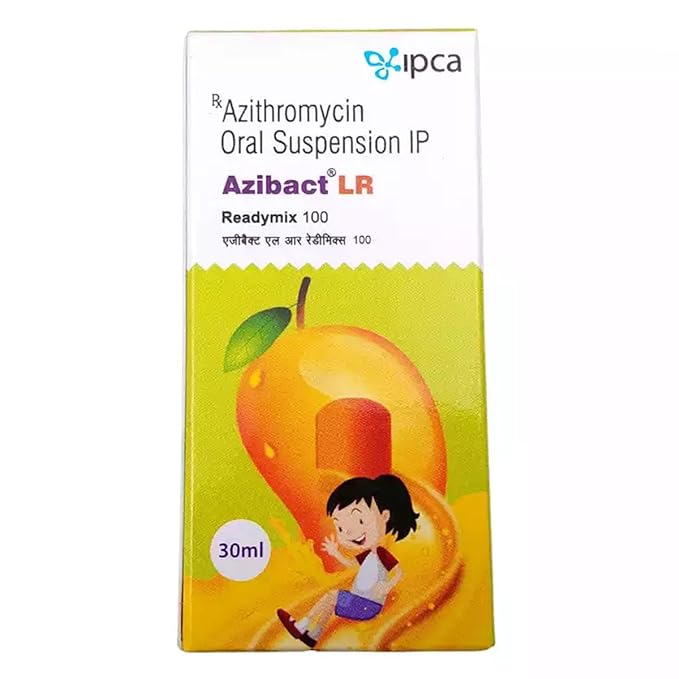 IPCA Azibact Lr Readymix 100mg - Bottle of 30 ml Syrup – AyushKart