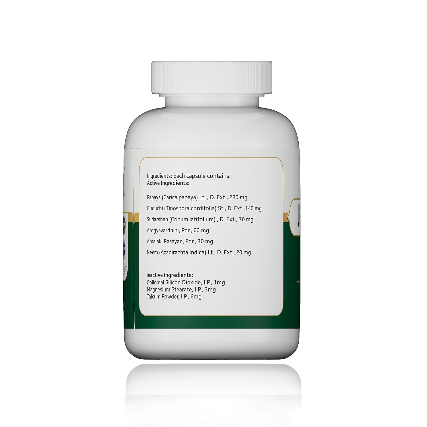 Jeena Sikho Js-Platojee Capsules | Platelet Increasing Herbal Suppleme ...