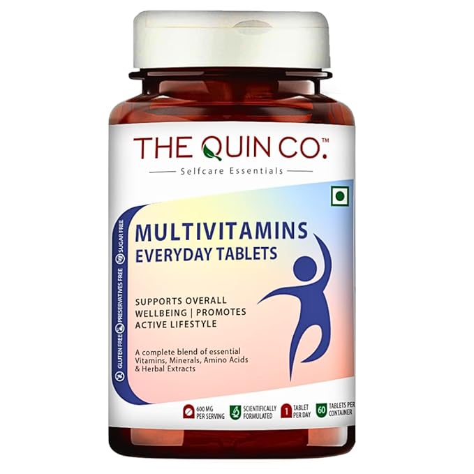 The Quin Co. "MultiVitamin" - 60 tabs – AyushKart