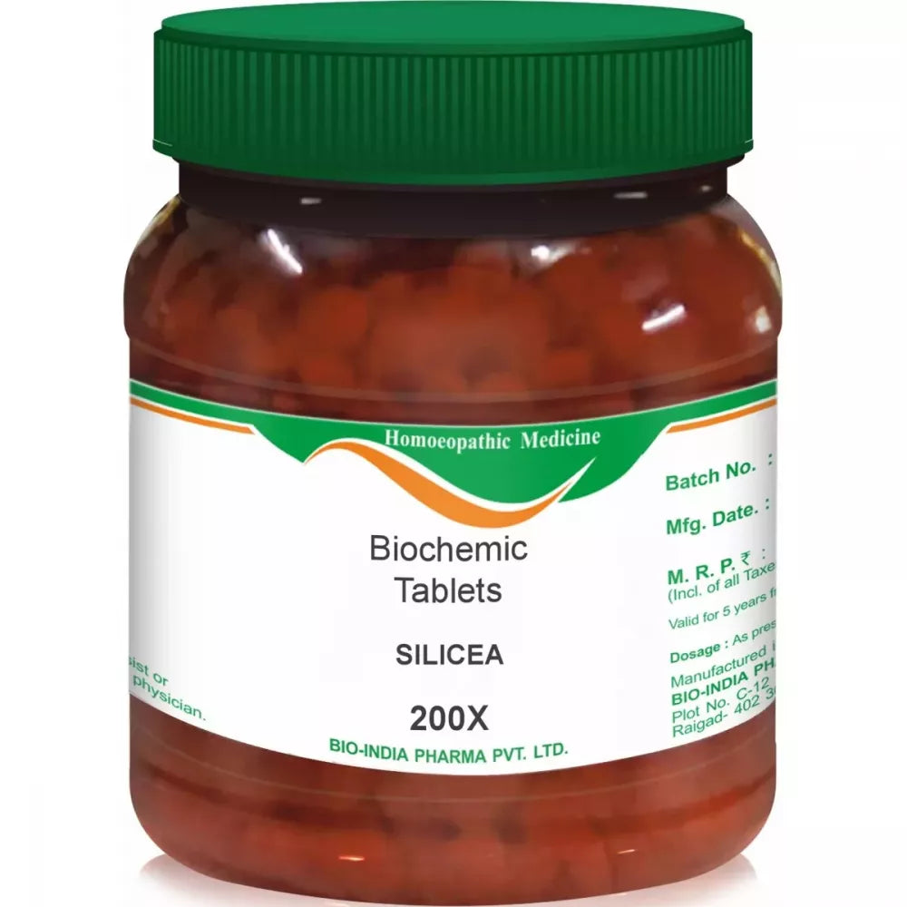 Bio India Silicea Biochemic Tablet – AyushKart