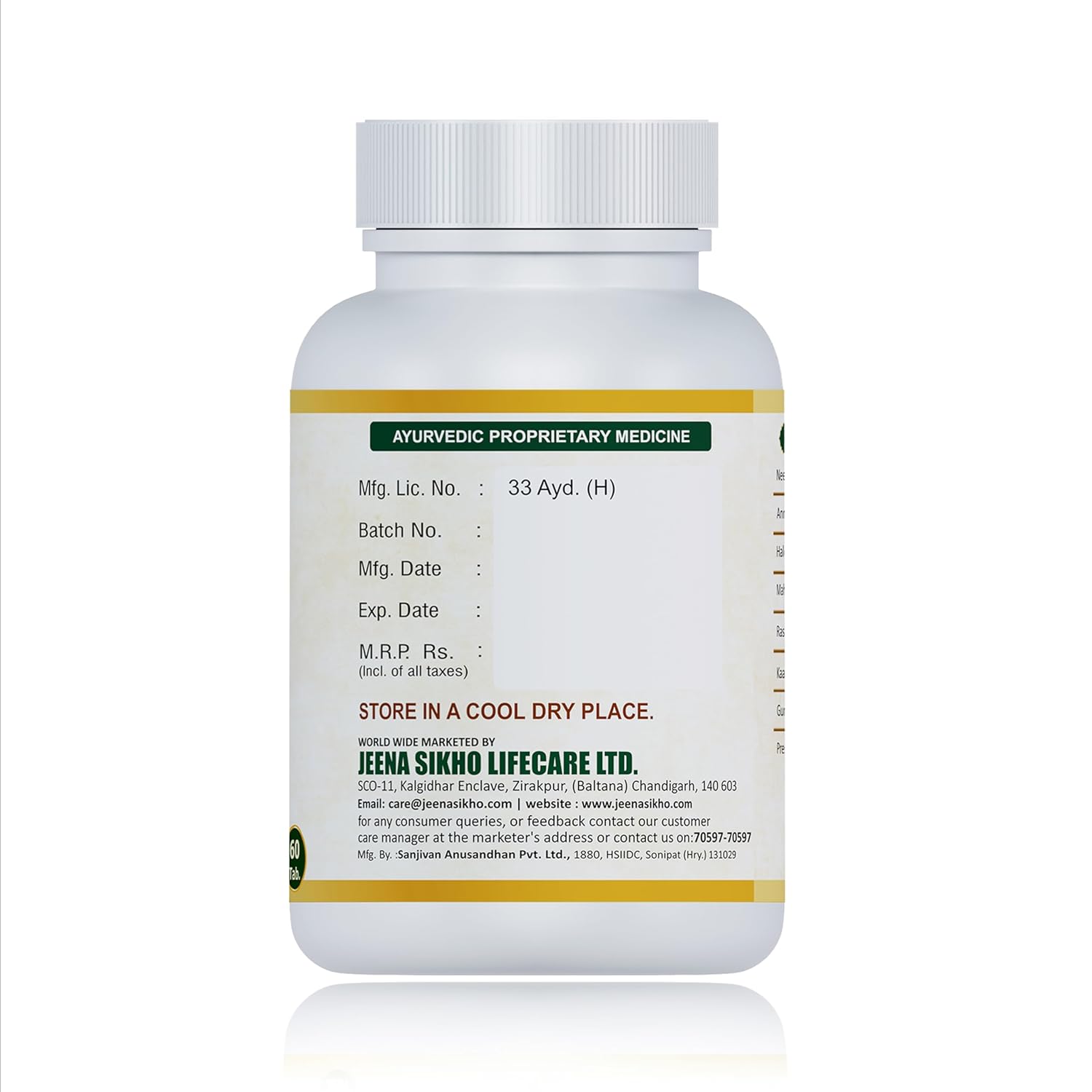 Jeena Sikho Vitiligo Tablets - 60 Tabs – AyushKart