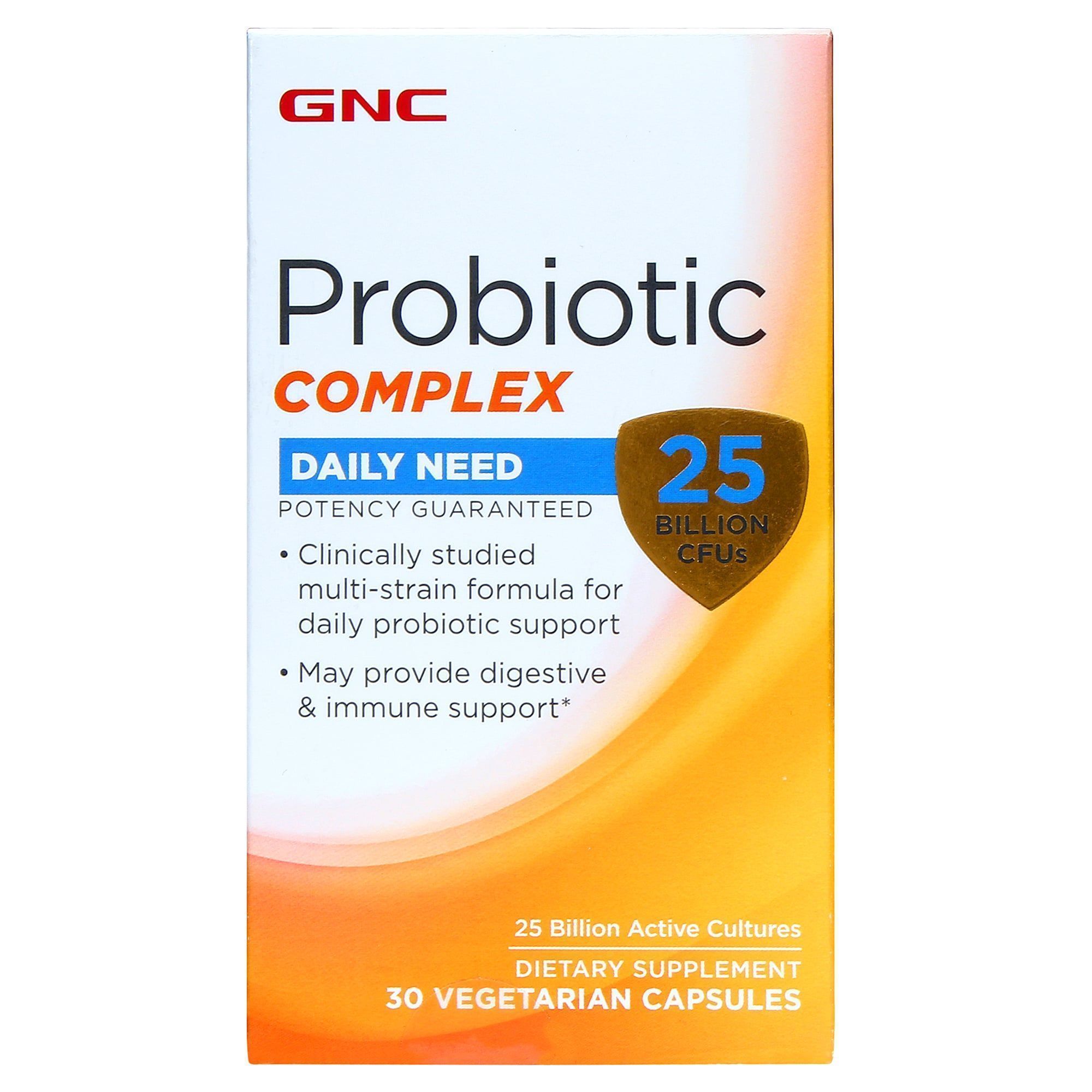 GNC Probiotic Complex with 25 Billion CFUs - 30 tabs – AyushKart
