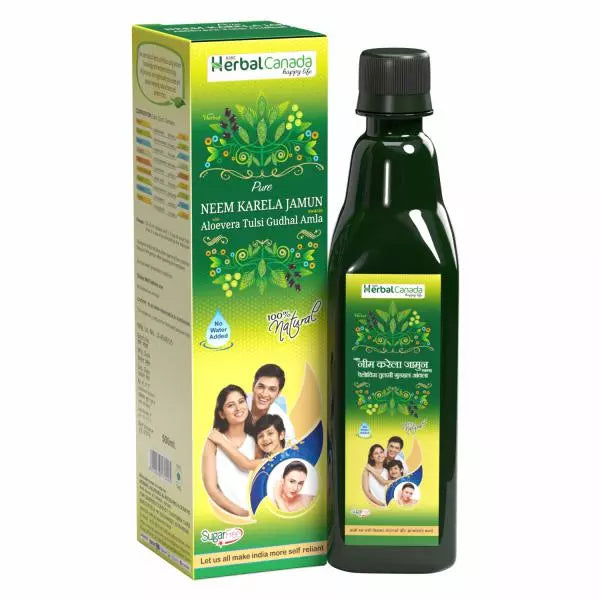 Herbal Canada Neem Karela Jamun – AyushKart