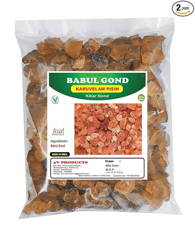 3V Products Babul Gond - 50 gms - Pack of 2 – AyushKart