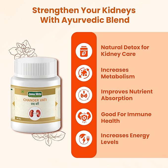 Jeena Sikho Chander Vati/kidney Care Tablets | Ayurvedic Kidney Detox ...