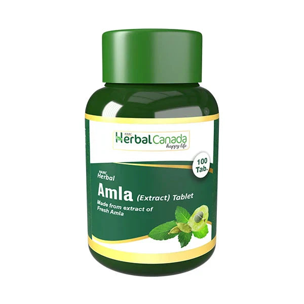 Herbal Canada Amla Tablets - 100 – AyushKart