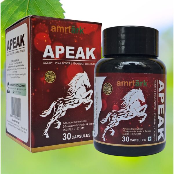 Amrtark Apeak 30 Performance for Men - 30 Capsules – AyushKart