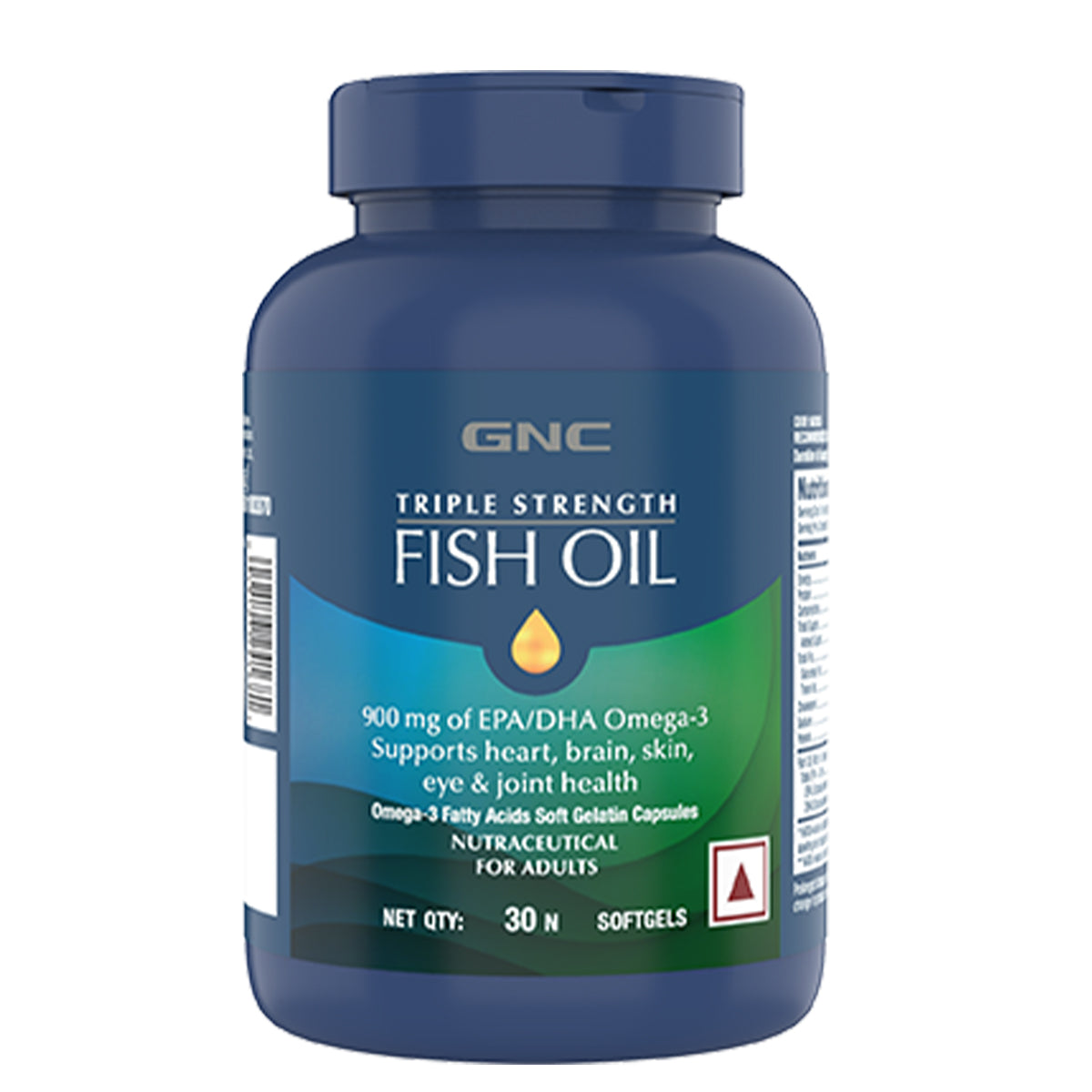 GNC Triple Strength Fish Oil Omega 3 Capsules – AyushKart