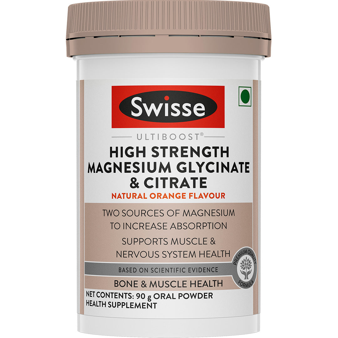 Swisse ULTIBOOST High Strength Magnesium Glycinate & Citrate Powder ...