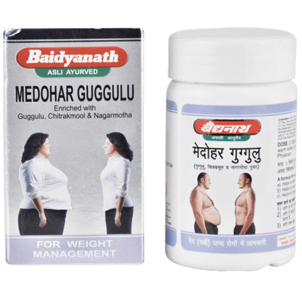 Baidyanath Medohar Guggulu - 120 Tabs – AyushKart