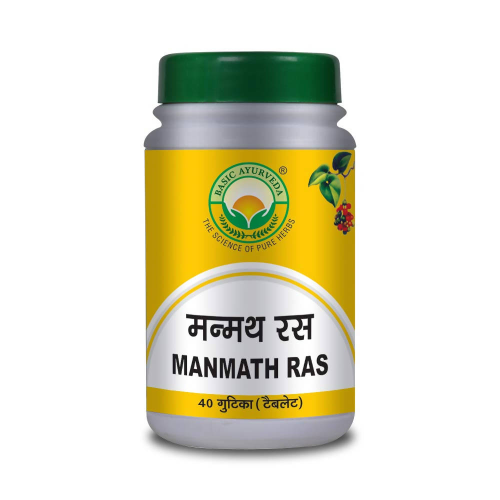 Basic Ayurveda Manmath Ras Tablets - 40 Tablets – AyushKart