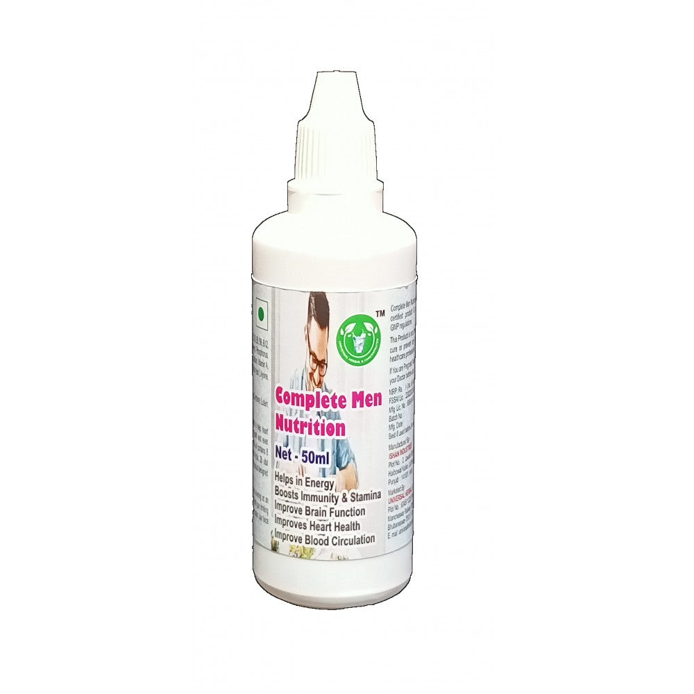 Universal Herbal & Concentrates Complete Men Nutrition Drops - 50 ml ...