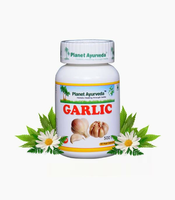 Planet Ayurveda Garlic Capsules - 60 tabs – AyushKart