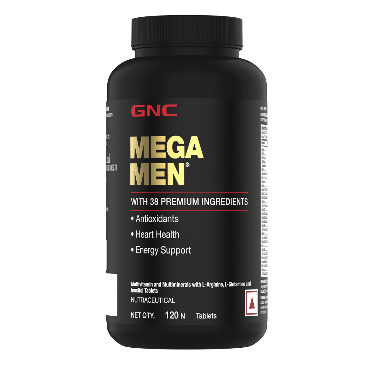 GNC Mega Men Multivitamin Maintains Overall Health Energy & Immunity ...