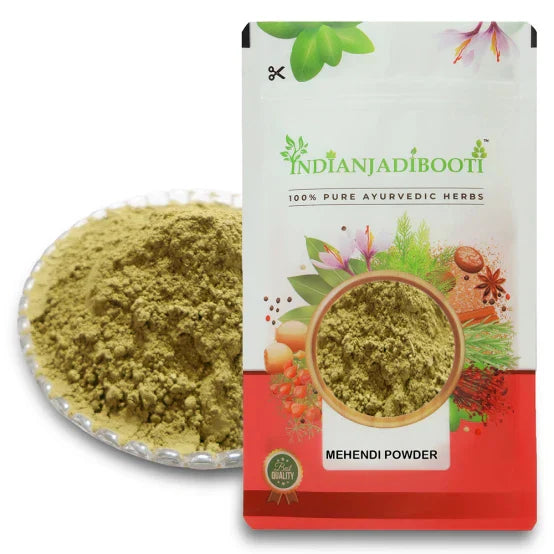 IndianJadiBooti Mehndi Patta Powder – AyushKart