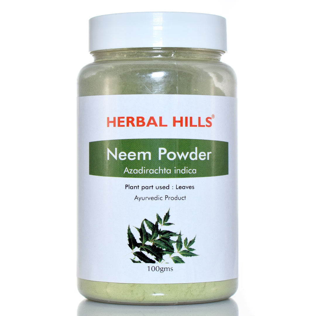Herbal Hills Neem Patra Powder – AyushKart
