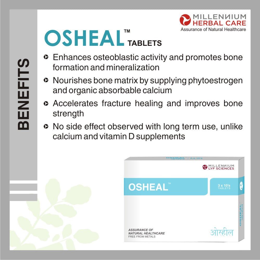 Millennium Herbal Osheal Tablets - 120 Tablets – AyushKart
