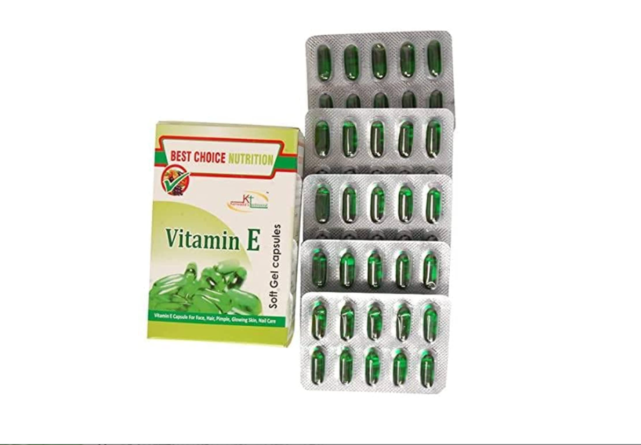 Best Choice Nutrition Vitamin E Softgel Capsules - 50 Caps – AyushKart
