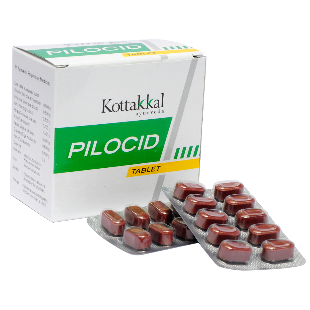 Kottakkal Arya Vaidya Sala Pilocid Tablet - 100 tabs – AyushKart