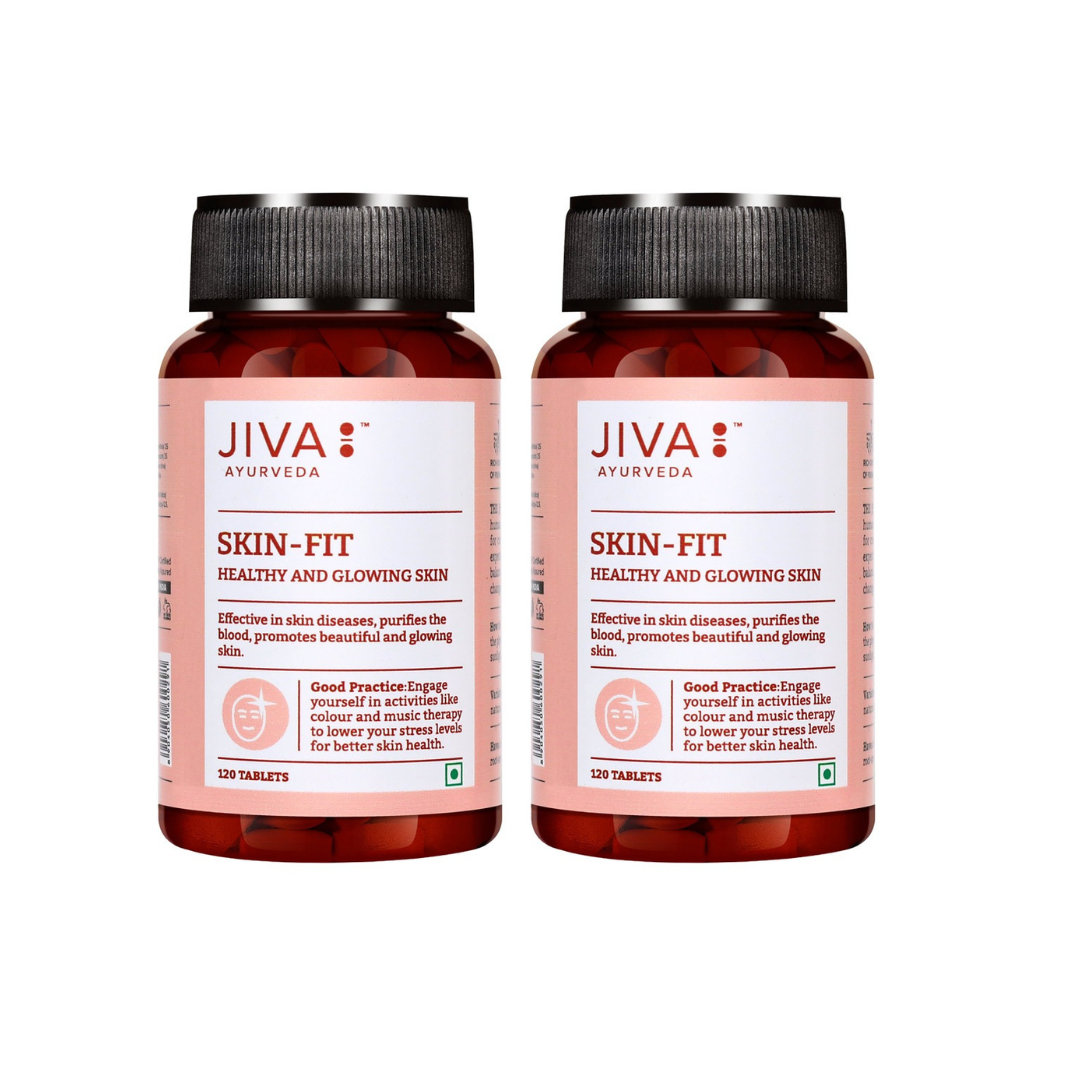 Jiva Ayurveda Skin-Fit Tablets – AyushKart