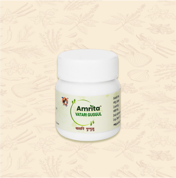 Amrita Vatari Guggul - 60 Tablets – AyushKart