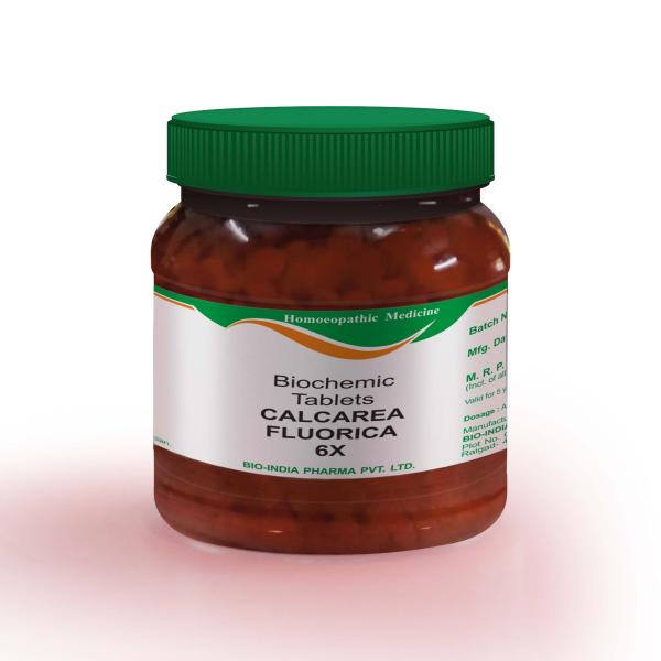 Bio India Calcarea Fluorica Biochemic Tablets – AyushKart