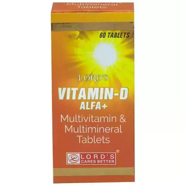 Lord's Vitamin-D Alfa+ With Multivitamin & Multimineral Tablet – AyushKart