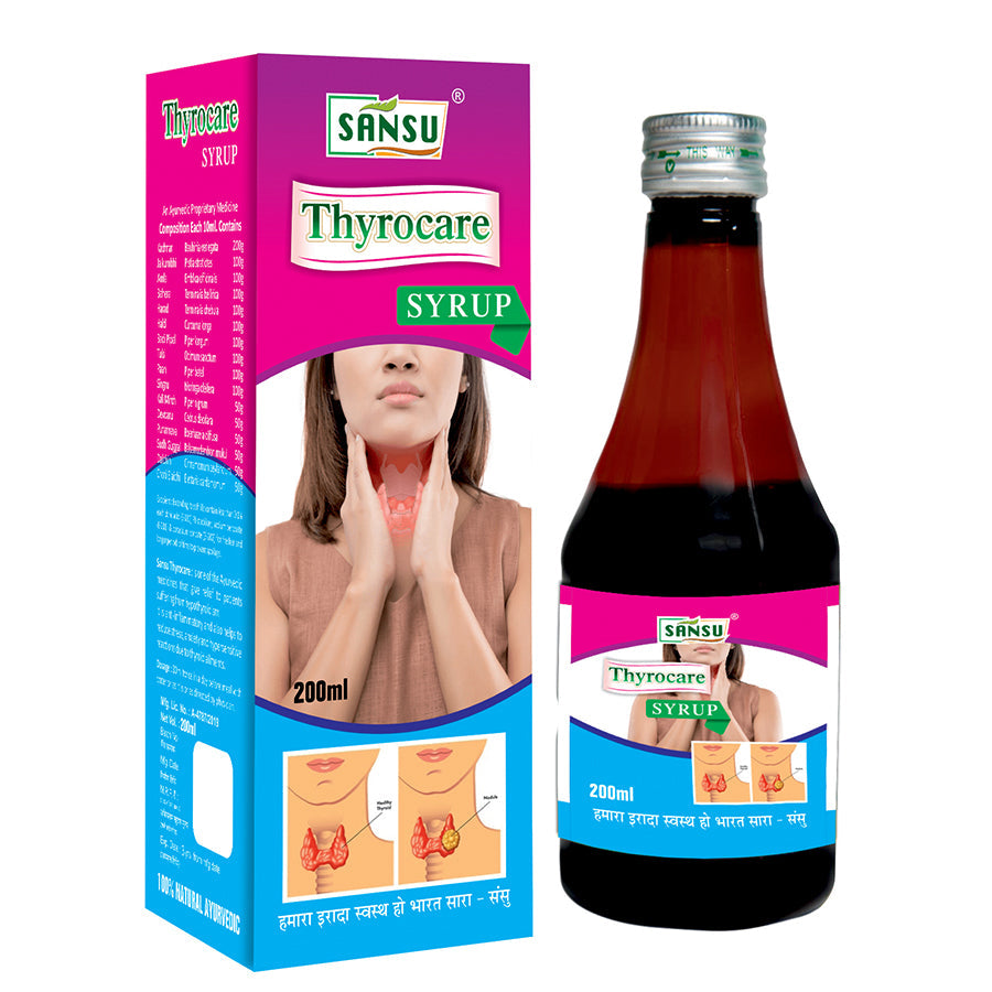 Sansu Thyrocare Syrup - 200 ml – AyushKart