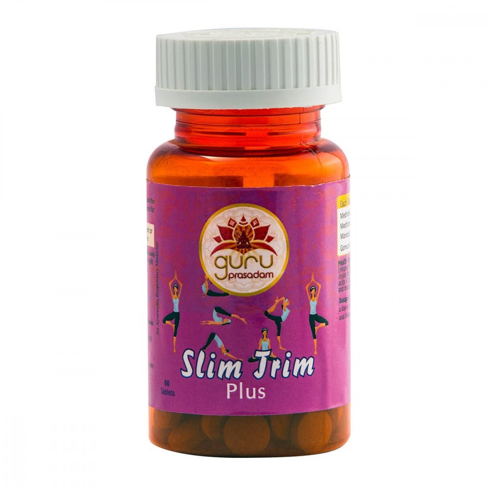 Guru Prasadam Slim Trim Plus - 60 Tablets – AyushKart